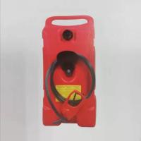 China Movable 53L 2mm HDPE Marine Oil Tank With Wheel for sale