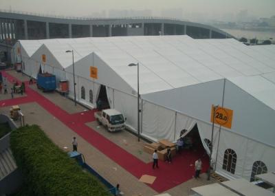 China Waterproof Big Canvas Wall Tent 100 Km / H Wind Resisting Apply To Trade Show for sale