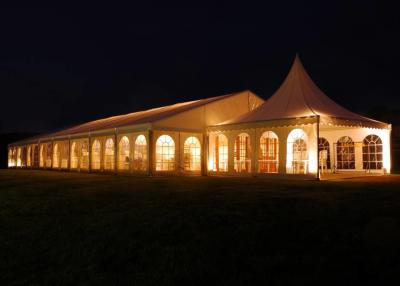 China Permanent Outdoor Event Tent Flame Retardant 165*88*3.5 Millimeter CE Standard for sale