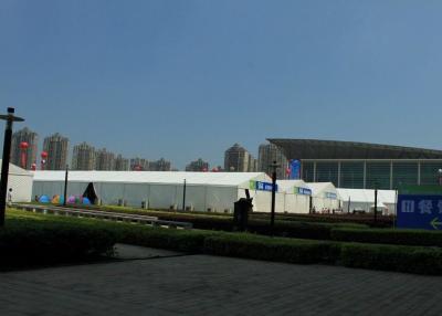 China Spacious Trade Fair Tents 1500 Person Capacity Unit Combined Structure for sale