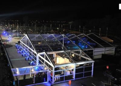 China Romantic Transparent Tent Wedding , Party Canopy Tent Unit Combined Structure for sale