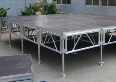 China Outdoor Portable Performance Stage 0.4 To 2 M Height Corrosion Protection for sale