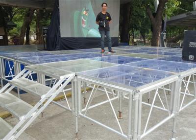 China Aluminum Alloy Portable Outdoor Stage Platforms 18 M Thickness SGS Approved for sale