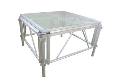 China TV Show Aluminum Stage Platform , Dj Platform Stage 500 Kg / Sqm Capacity for sale