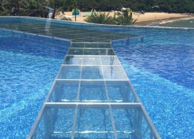 China Heavy Duty Acrylic Stage Platform Transparent Plexiglass Fit Swimming Pool for sale