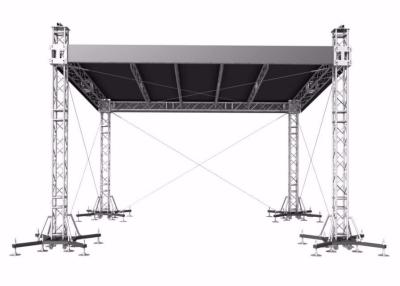 China Event On Stage Stands Truss Spigot Joint , 400 Kg Aluminium Stage Truss for sale
