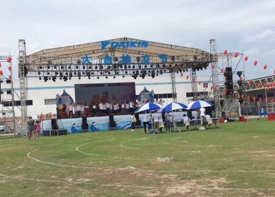 China Lightweight Prefabricated Roof Trusses , Event Stage Truss Roof System for sale