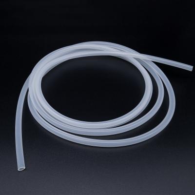 China CE ISO Medical Silicone Tube Translucent 100 Silicone Et Tube for sale