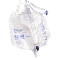 China Sterile Disposable Urine Bags 2200ml Urine Drainage Bag For Incontinence Patients for sale