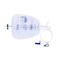 China Sterile Disposable Urine Bags 2200ml Urine Drainage Bag For Incontinence Patients for sale