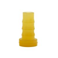 China Isoprene Urinary Catheter Stopper Medical Silicone Rubber Yellow for sale