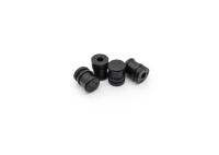 China 2.5mm 10mm 20mm Rubber Syringe Plunger 50mm Butyl Medical Stopper Gasket for sale