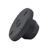China 20mm Grey Bromobutyl Rubber Stopper Medical Rubber Stopper For Injection Vial for sale