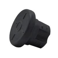 China Blue Butyl Rubber Stoppers 13mm Glass Bottle Rubber Stopper For Injection Vials for sale
