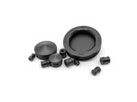China Black 5ml Medical Rubber Stopper Pharmaceutical Rubber Piston for sale