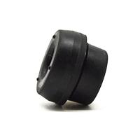 China Purple Silicone Stopper 13mm 16mm Test Tube Stopper With Hole for sale