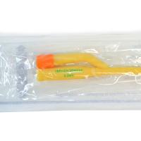 China Yellow 16 Fr Catheter Drainage Tube 400mm 16 French Foley Catheter for sale