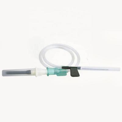 China 22g EOS Butterfly Vacutainer Safety Blood Collection Set Luer Adapter for sale