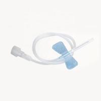 China 22g EOS Butterfly Vacutainer Safety Blood Collection Set Luer Adapter for sale