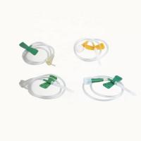 China 22g EOS Butterfly Vacutainer Safety Blood Collection Set Luer Adapter for sale