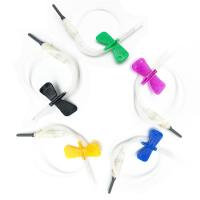 China 18g 25g Butterfly Needle Blood Collection Accessories Butterfly Blood Collection Set for sale