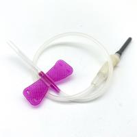 China 18g 25g Butterfly Needle Blood Collection Accessories Butterfly Blood Collection Set for sale