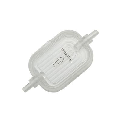 China PES 5 Micron Inline Filter Infusion Accessories For Intravenous Injector for sale