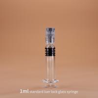 China Needleless 100ml Glass Syringe Borosilicate Disposable Syringe 10cc for sale