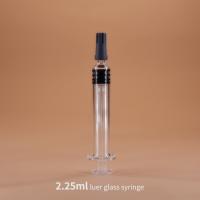 China Needleless 100ml Glass Syringe Borosilicate Disposable Syringe 10cc for sale