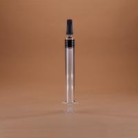 China Needleless 100ml Glass Syringe Borosilicate Disposable Syringe 10cc for sale