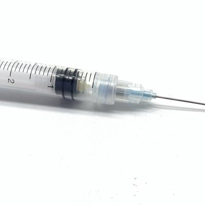China 1ML 3ML 5ML 10ML Auto Disable Syringe AD Syringe With Needle for sale