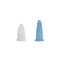 China Puncture 18G 19G 20G Needle Seat Syringe Accessories White Blue Pink for sale