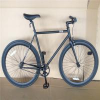China 160kg Load Capacity Grey Color Classic Single Speed Fixie Fixed Gear Bike 1.6m Length for sale
