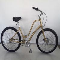 China Coaster Brake 26 inch Single Speed Hybrid Unisex Beach Cruiser Bike with 26*2.35 Tires for sale