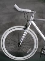 China Lasco Crank Set Silver Color Single Speed Bullbar Aluminum Alloy Frame Vintage Fixie Fixed Gear Bike Bicycle for sale