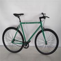 China 60cm Steel Frame Fixie Fixed Gear Bike Promax Double V Brake 700c Single Speed Track for sale