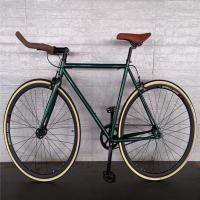 China Double V Brake 700c Bullhorn Handle Bar Fixed Gear Bike for Adult Retro Vintage Classic for sale