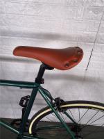 China Double V Brake 700c Bullhorn Handle Bar Fixed Gear Bike for Adult Retro Vintage Classic for sale