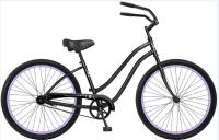 China Step Through Design 26 Inch Beach Cruiser Bike with Coaster Foot Brake and White Color for sale