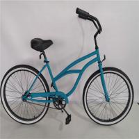 China 26 Inch Red Color Men's Classic Beach Cruiser Bikes with Big and Comfortable Seat for sale