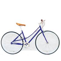 China 700C Lady Women Gril CE USA Customized Single Speed Step Through Fixed Gear City Bike for sale