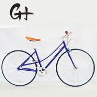 China 700C Lady Women Gril CE USA Customized Single Speed Step Through Fixed Gear City Bike for sale