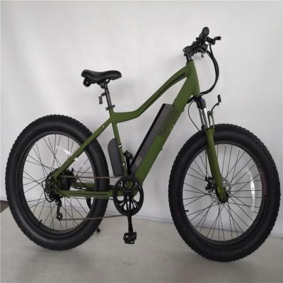 China 16.7 Ah Battery Capacity Electric Mountain Bicycle for Adults 26 Inch Fat Tyre Ebike for sale