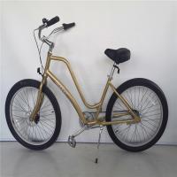 China 26 Inch 3 Speed Comfort Hybrid Step Through Beach Cruiser Bike with Customized Logo for sale