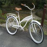 China Custom Logo Adults 26 Inch Single Speed Hybrid Bikes for Women Beach Cruiser Bicycle for sale
