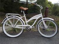 China Custom Logo Adults 26 Inch Single Speed Hybrid Bikes for Women Beach Cruiser Bicycle for sale