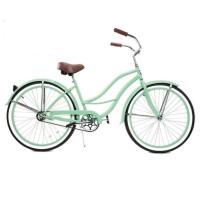 China 26 Inch Steel Frame Hard Frame 3 Speed Beach Cruiser Bike for Adults Men and Lady for sale