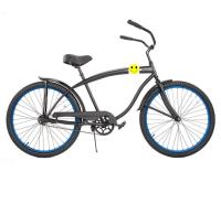 China 26 Inch Steel Frame Hard Frame 3 Speed Beach Cruiser Bike for Adults Men and Lady for sale