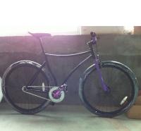 China Customized CE Hi-Ten Steel Frame 700C Single Speed Fixed Gear Bike for Boys for sale