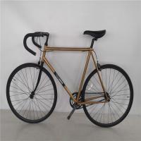 China Chromoly Frame 700C Vintage Fixie Bike with Double V Brake Load Capacity up to 150KG for sale